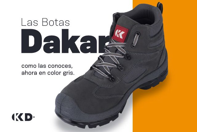 Las Botas DAKAR como las conoces, ahora en color gris – Calzado Kondor